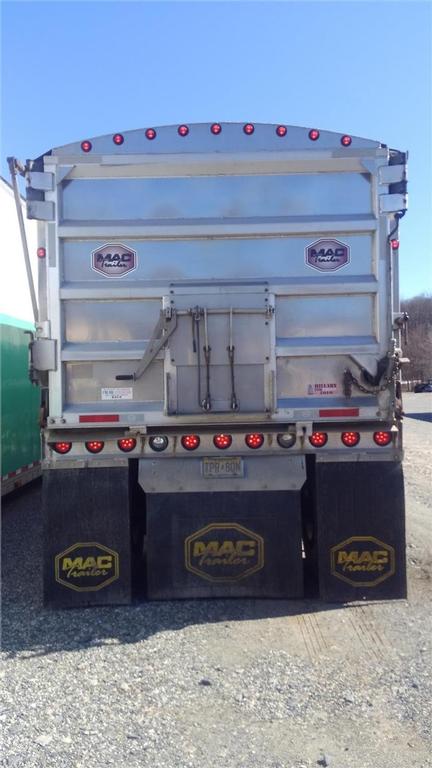 2016 Mac Frameless Dump Trailer